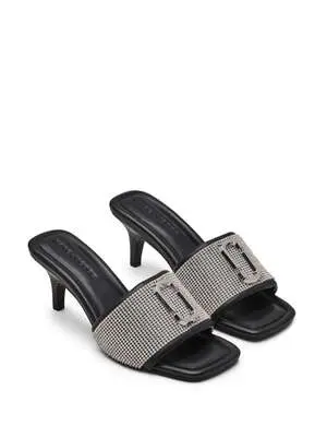 Marc Jacobs Rhinestone J Marc 65mm Sandals
