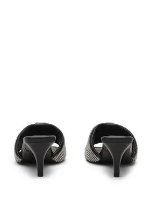 Marc Jacobs Rhinestone J Marc 65mm Sandals