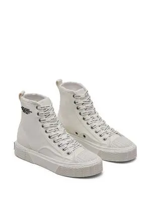 Marc Jacobs Canvas High-top Sneakers - White