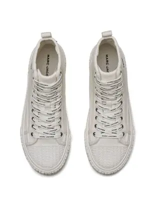 Marc Jacobs Canvas High-top Sneakers - White