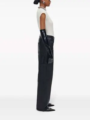 Marc Jacobs Wide-leg Leather Trousers