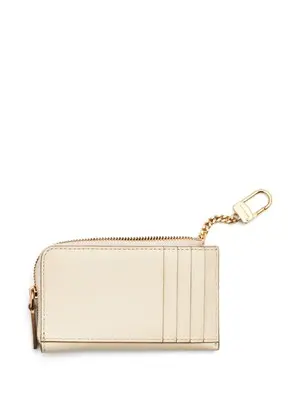 Marc Jacobs The Covered J Marc Top Zip Multi Wallet - Neutrals