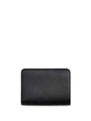 Marc Jacobs The Covered J Marc Mini Compact Wallet - Black