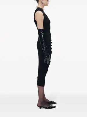 Marc Jacobs Merino-wool Twisted Midi Dress