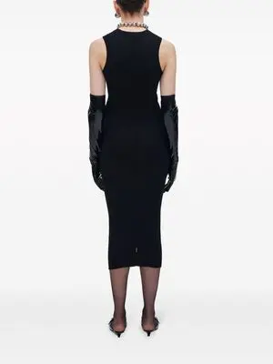 Marc Jacobs Merino-wool Twisted Midi Dress