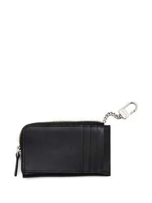 Marc Jacobs The Covered J Marc Top Zip Multi Wallet - Black