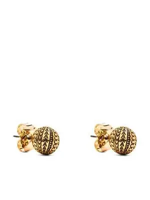 Marc Jacobs Monogram Stud Earrings