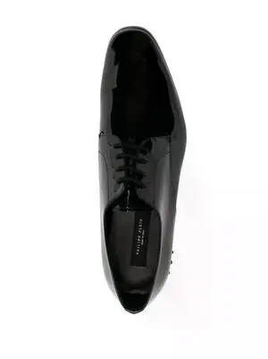 Philipp Plein Derby Stars Leather Oxford Shoes
