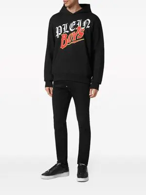 Philipp Plein Logo-print Cotton Hoodie