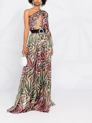 Philipp Plein Jungle Long Dress