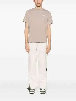 Axel Arigato Logo-print Cotton T-shirt - Grey