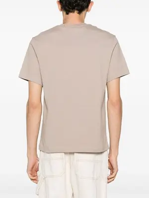 Axel Arigato Logo-print Cotton T-shirt - Grey