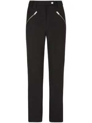 Bally High-waisted Straight-leg Trousers - Black