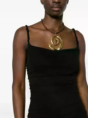 Nanushka Alexa Ruched Midi Dress