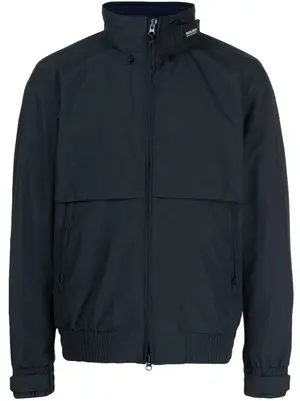 Woolrich High-neck Zip-up Jacket - Blue