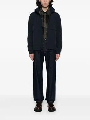 Woolrich High-neck Zip-up Jacket - Blue