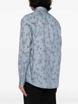 Paul Smith Paisley-print Cotton Shirt