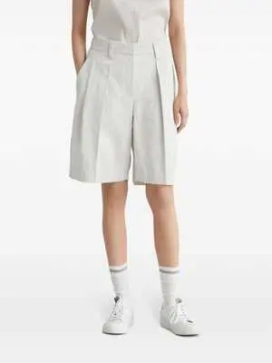 Brunello Cucinelli Cotton-linen Bermuda Shorts