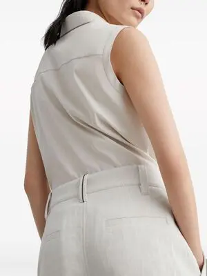 Brunello Cucinelli Cotton-linen Bermuda Shorts