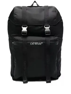 Off-White Outdoor Drawstring Backpack - Black