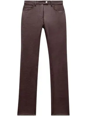 COURREGES Straight-leg Trousers - Purple