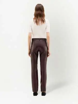 COURREGES Straight-leg Trousers - Purple