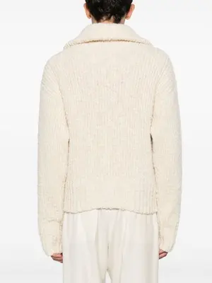 Ami Brushed Half-zip Jumper