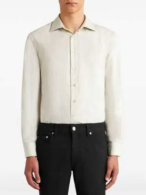 Etro Cotton-jacquard Shirt