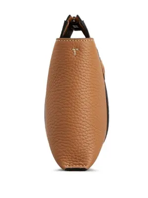 TOD'S Logo-debossed Leather Shoulder Bag