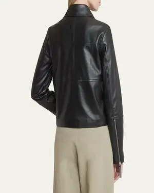 Proenza Schouler White Label Annabel Leather Jacket - Black