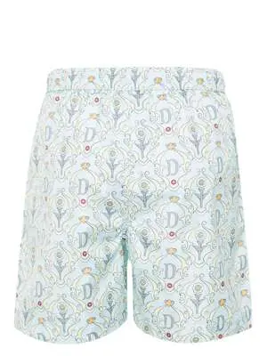 Drole De Monsieur Logo-print Swim Shorts