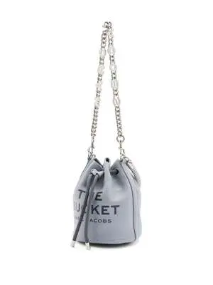 Marc Jacobs Logo Chain-link Shoulder Strap - Silver