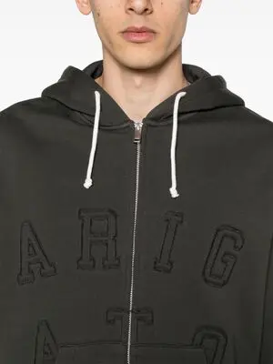 Axel Arigato Legend Logo-patches Hoodie - Black