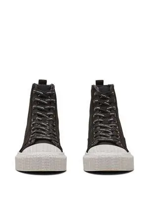 Marc Jacobs Canvas High-top Sneakers - Black