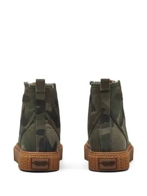 Marc Jacobs Camo Jacquard High-top Sneakers - Green