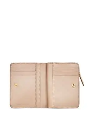 Marc Jacobs The Covered J Marc Mini Compact Wallet - Neutrals