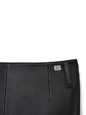 Marc Jacobs Leather Midi Skirt
