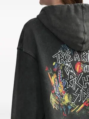 Alessandra Rich Graphic-print Hoodie
