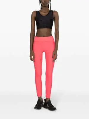 Versace Logo-tape Cropped Leggings