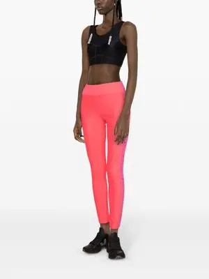 Versace Logo-tape Cropped Leggings
