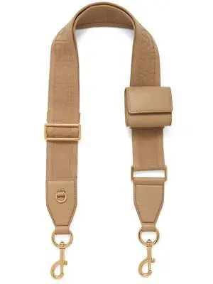 Marc Jacobs Leather Cargo Webbing Strap - Neutrals