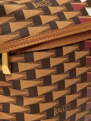 Bally Pennant Faux-leather Backpack