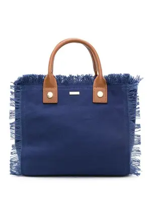 Melissa Odabash Mini Porto Cervo Tote - Blue