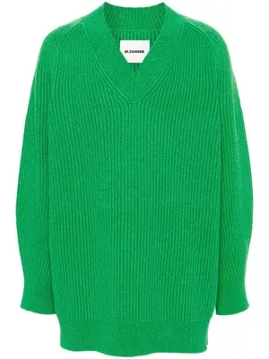 Jil Sander Drop Shoulder Knitwear For Men