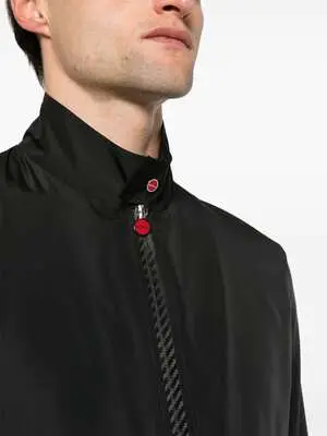 Kiton Zip-up Bomber Jacket - Black