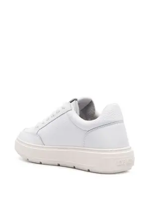 Moschino Logo-print Leather Sneakers