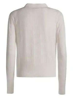Bally Emblem Jacquard Silk-blend Cardigan