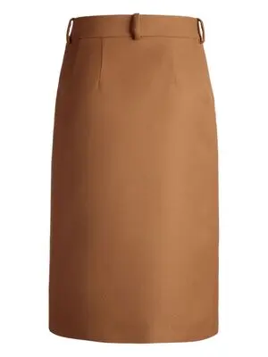 Bally Wool-blend Midi Skirt