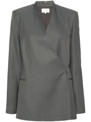 LOULOU DE SAISON Lahari Single-breasted Blazer