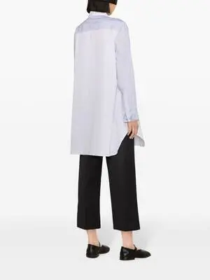 Yohji Yamamoto Halo-stripe Cotton Shirt
